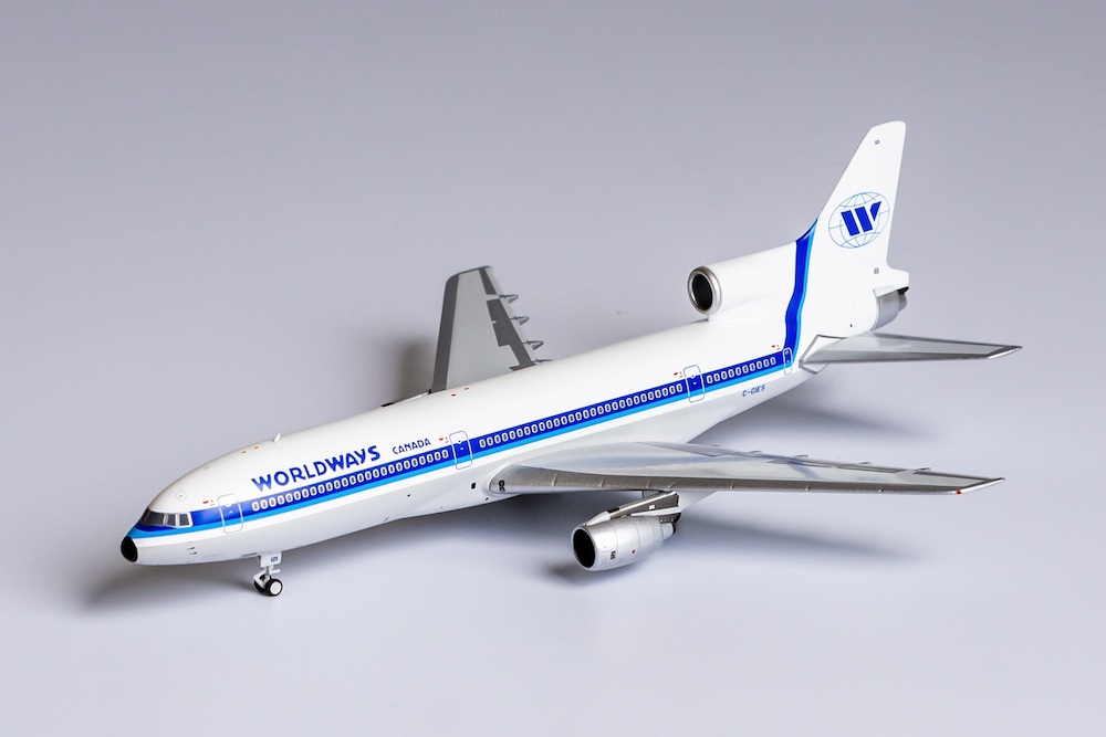 NG Models 31021 Lockheed L1011 500 Tristar Worldways Canada C GIE ng-models-31021-lockheed-l1011-500-tristar-worldways-canada-c-gie