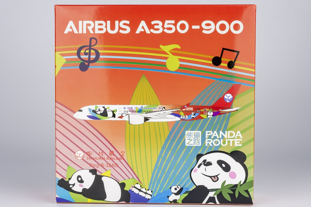 NG Models 39053 Airbus A350-900 Sichuan Airlines B-32AG Panda Rou