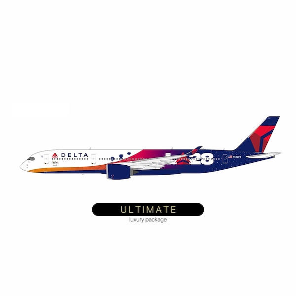 NG Models 39071 Airbus A350-900 Delta Air Lines N522DZ LA28 NG UL