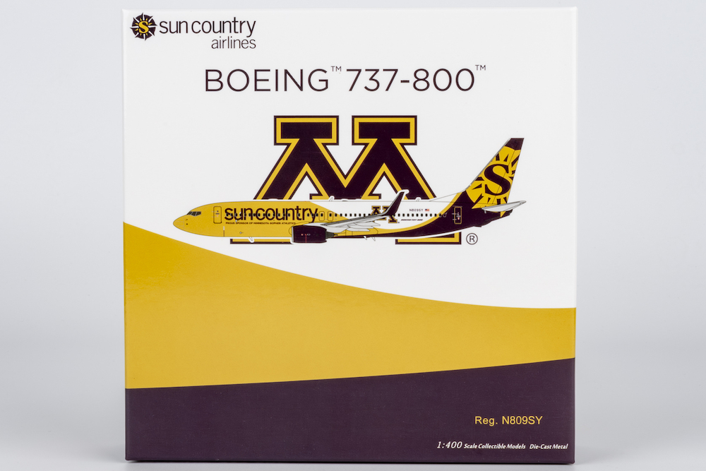 NG Models 58248 Boeing 737-800 Sun Country Airlines "Golden