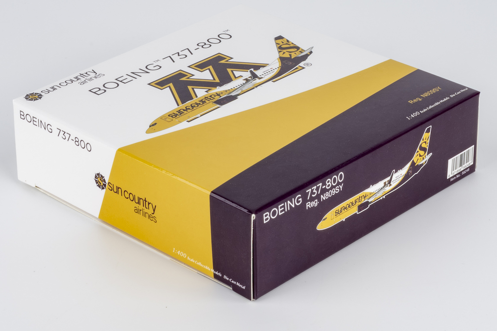 NG Models 58248 Boeing 737-800 Sun Country Airlines "Golden