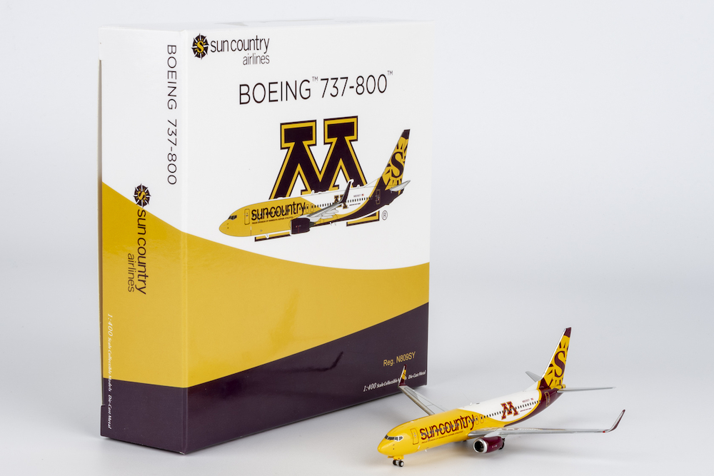 NG Models 58248 Boeing 737-800 Sun Country Airlines "Golden
