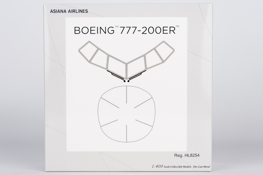 NG Models 72065 Boeing 777-200ER Asiana Airlines HL8254