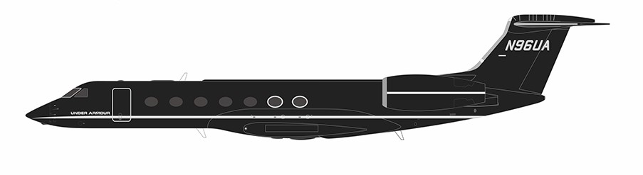 NG Models 75030 Gulfstream G550 Under Armour N96UA