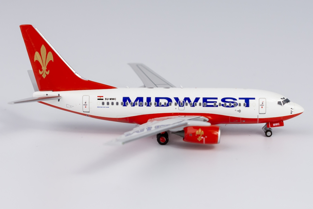 NG Models 76003 Boeing 737-600 Midwest Airlines SU-MWC