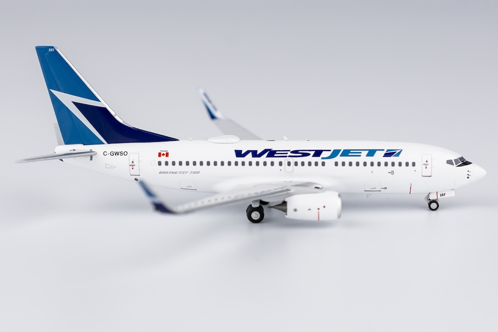 NG Models 77037 Boeing 737-700 Westjet Airlines C-FWAQ