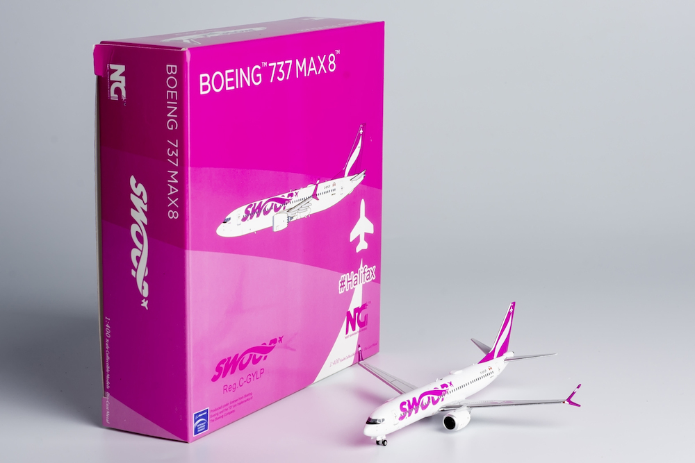 NG Models 88023 Boeing 737 MAX 8 Swoop Airlines C-GYLP
