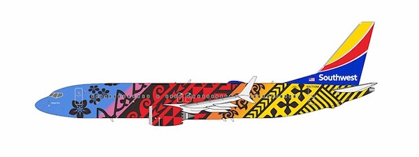 NG Models 92001 Boeing 737 MAX 8 Southwest Airlines N8710M Imua O