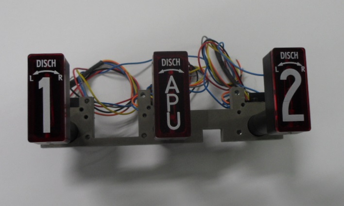 Opencockpits MEC-HFB B737 Fire Handles | AviationMegastore.com