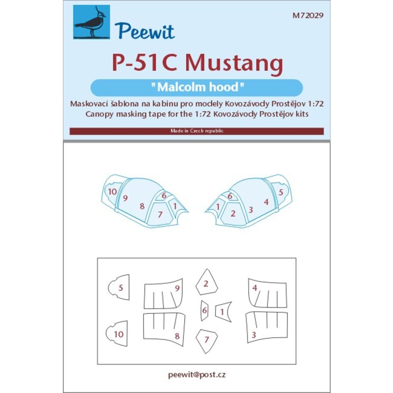 Peewit M72029B North American Mustang MKIII "Malcolm Hood&qu