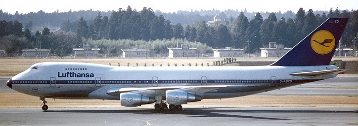 Phoenix-models 04549 Boeing 747-200 Lufthansa D-ABZD (Polish)