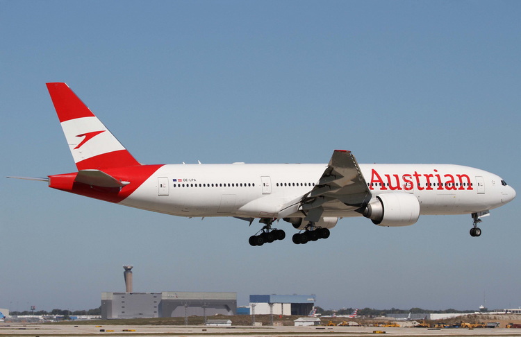 Phoenix-models 11868 Boeing 777-200ER Austrian Airlines OE-LPA