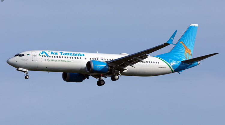 Phoenix-models 11946 Boeing 737-9max Air Tanzania 5H-TCP