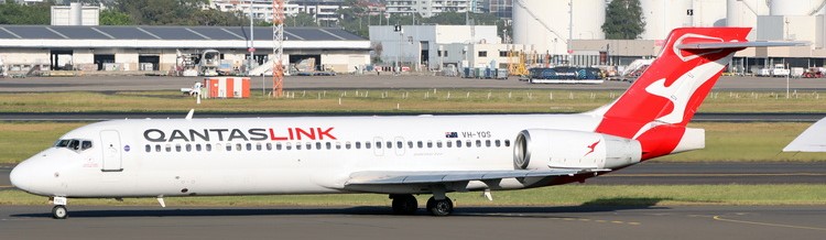 Phoenix-models 11959 Boeing 717 QantasLink VH-YQS Last Flight