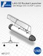 PJ Productions 481217 LAU-32 Rocket Launcher with pylon for Mirag