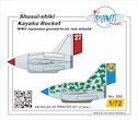 Planet PLT280 Shusui-shiki Kayaku Rocket 'WWII Japanese grou