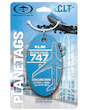 PlaneTags PH-BFD Keychain made of: KLM Boeing 747-400 PH-BFD