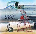 Plus model AL4037 Ladder Mig-21 Fishbed | AviationMegastore.com