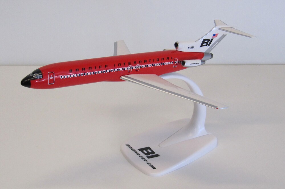 PPC 224783 Boeing 727-200 Braniff International "Solid Red&q