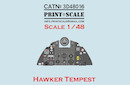 Print Scale PRS3D48-016 Hawker Tempest Instrument panel