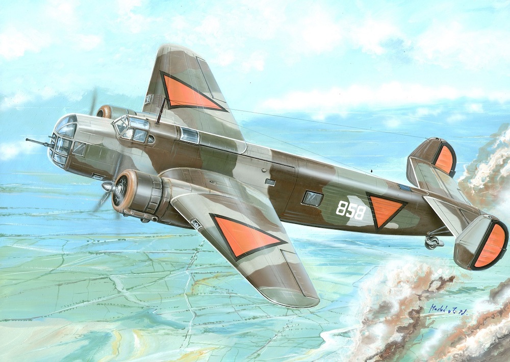 Fokker TV Bomber late (Triangles) - AviationMegastore.com