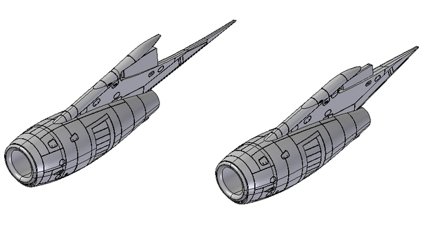 Douglas DC8 Pratt & Whitney JT3D-3 engines