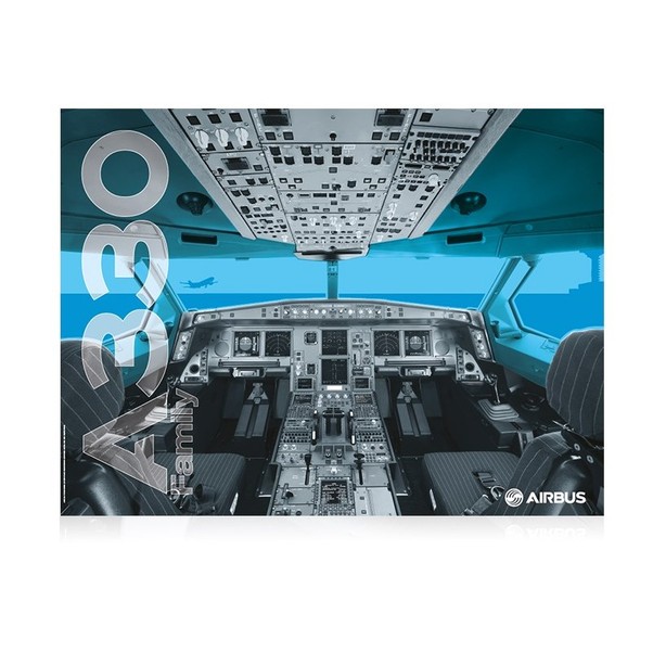 Airbus a320 cockpit poster - travelerinriko