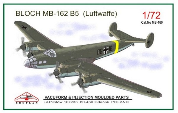 Bloch MB162-B5 (Luftwaffe markings) - AviationMegastore.com