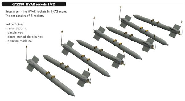 HVAR Rockets (8x) - AviationMegastore.com