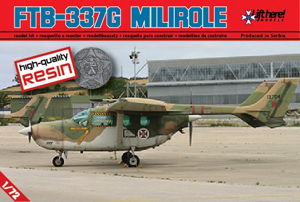 1/72 - Reims-Cessna FBT 337G Skymaster/Rhodesian Lynx resin kit by ...