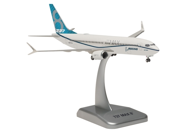 Boeing 737 MAX 8 Boeing Test Flight with WiFi Radome N8703J wit s