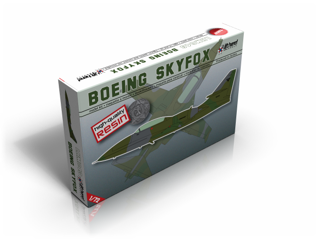 1/72 - Boeing Skyfox resin kit by LiftHere! - released - The ...