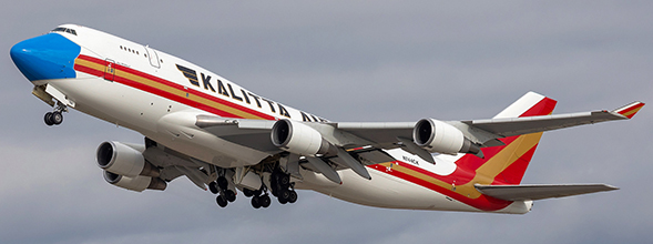 Boeing 747-400BCF Kalitta Air "Mask Livery" N744CK