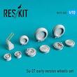 Reskit Ukraine RS72-0255 Sukhoi Su27 Flanker wheels set - early v