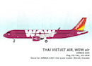 Siam Scale decals SSD144-003 Airbus A321 (Vietjet Air, Wow Air HS