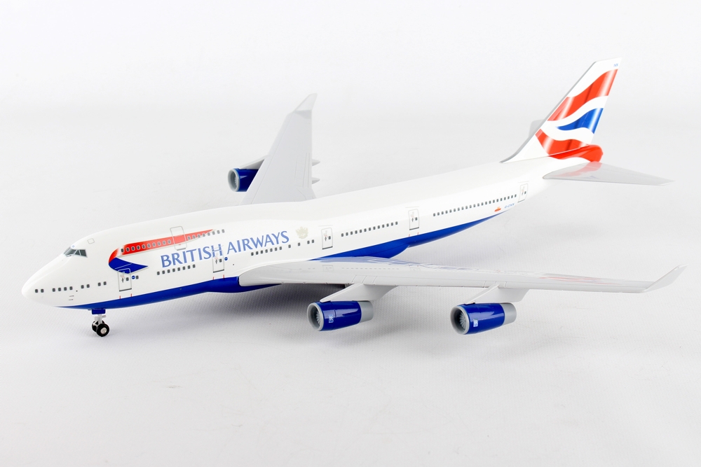 Skymarks Models SKR304 Boeing 747-400 British Airways with gear