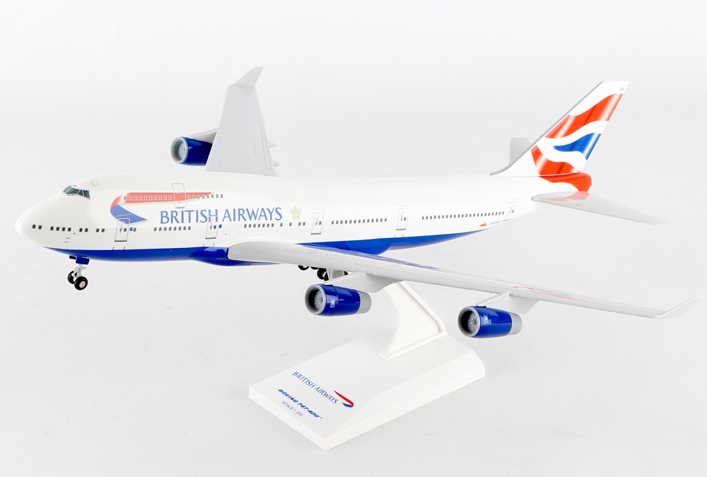 Skymarks Models SKR304 Boeing 747-400 British Airways with gear
