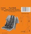 Special Hobby P48049 Focke Wulf FW190A Seat and Side Section Back