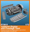 CMK P72012 Typhoon Mk.I Engine and fuel tank (Airfix)