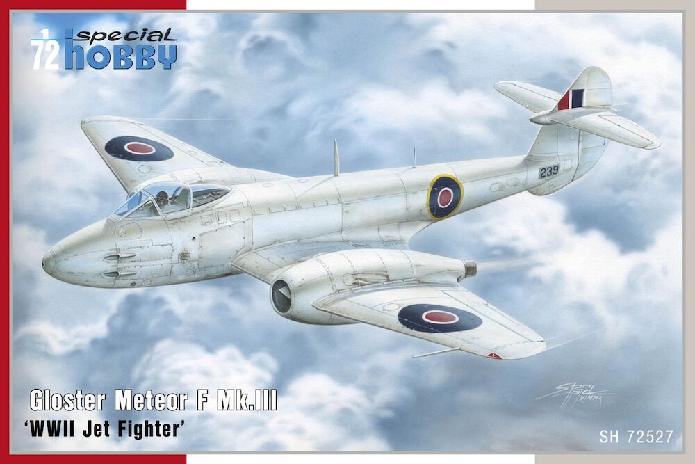 Special Hobby SH72527 Gloster Meteor F.Mk.3 "WW2 Jetfighter&