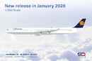 SQ Wings L2283FD Airbus A340-600 Lufthansa D-AIHZ Flaps Down