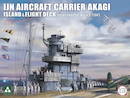 TAKOM 5023 IJN Aircraft Carrier AKAGI island & flight deck