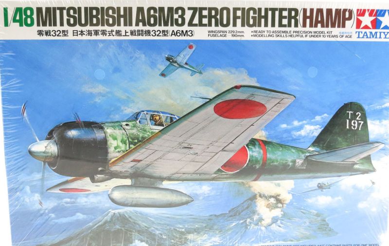 Tamiya 61025 Mitsubishi A6M3 Zero fighter (Hamp)