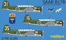 Tarangus Models TA4810 Saab B17B, Swedish Air force Dive Bomber