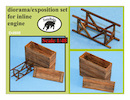 Taurus models D4808 Diorama/exposition set for inline engines