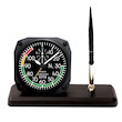 TrinTec DS27 Modern Percent RPM Desk clock Pen Set