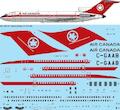 Two Six decals 144-1368 Boeing 727-233/Adv (Air Canada)