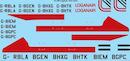 Two Six decals 72-238 De Havilland DHC6 Twin Otter (Loganair)