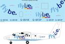 Two Six decals 72-115 DHC6 Twin Otter (Fly Be (Loganair))