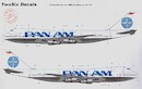 Two Six decals sts44108 Boeing 747-121 (PanAm - billboard logo)